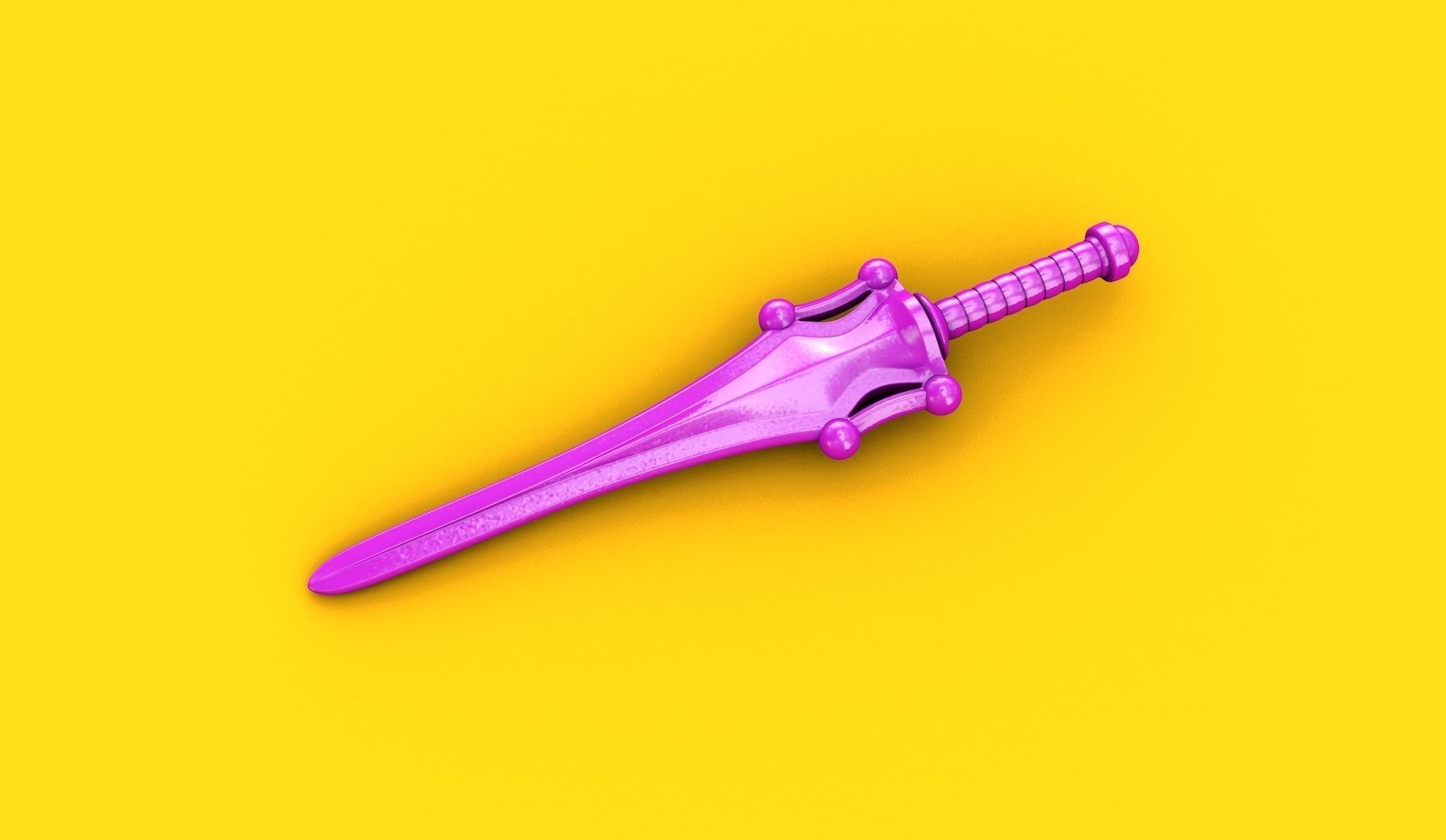 MOTU HE-MAN and SHE-RA Sword 3D model | CGTrader