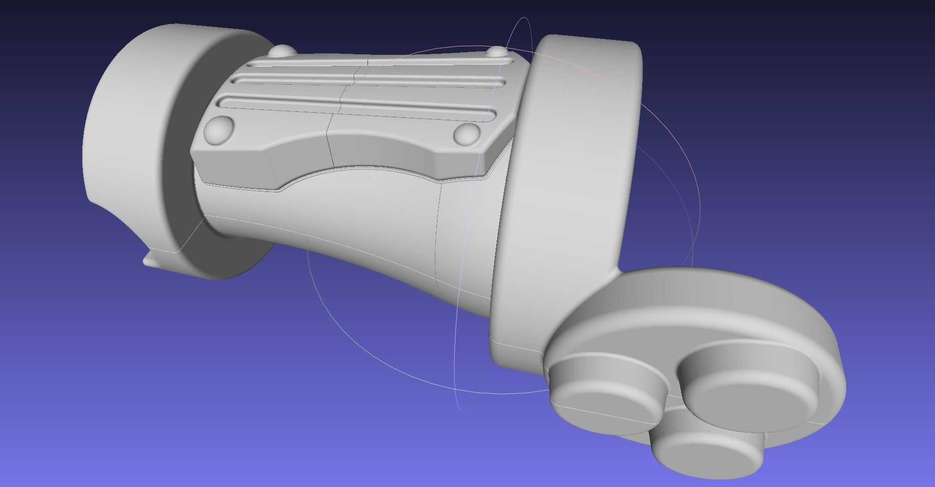 Street Fighter Cammy Gauntlet And Glove Back 3D model 3D printable ...