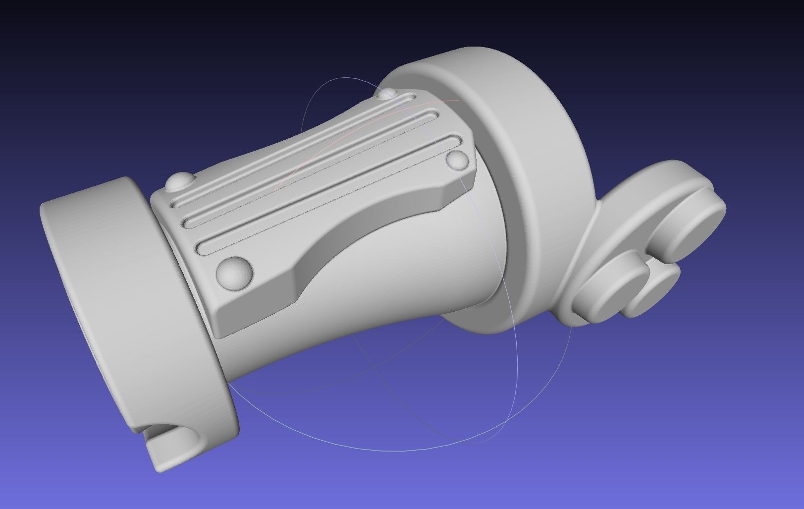 Street Fighter Cammy Gauntlet And Glove Back 3D model 3D printable ...