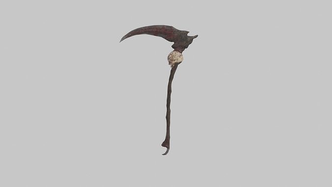 Grim reaper weapon free VR / AR / low-poly 3D model | CGTrader