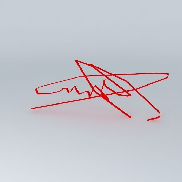 signature 3D sinagture free 3D model | CGTrader