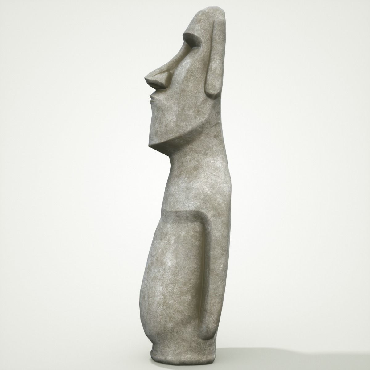 3D model Moai statue 4k Bonus Printable VR / AR / low-poly | CGTrader