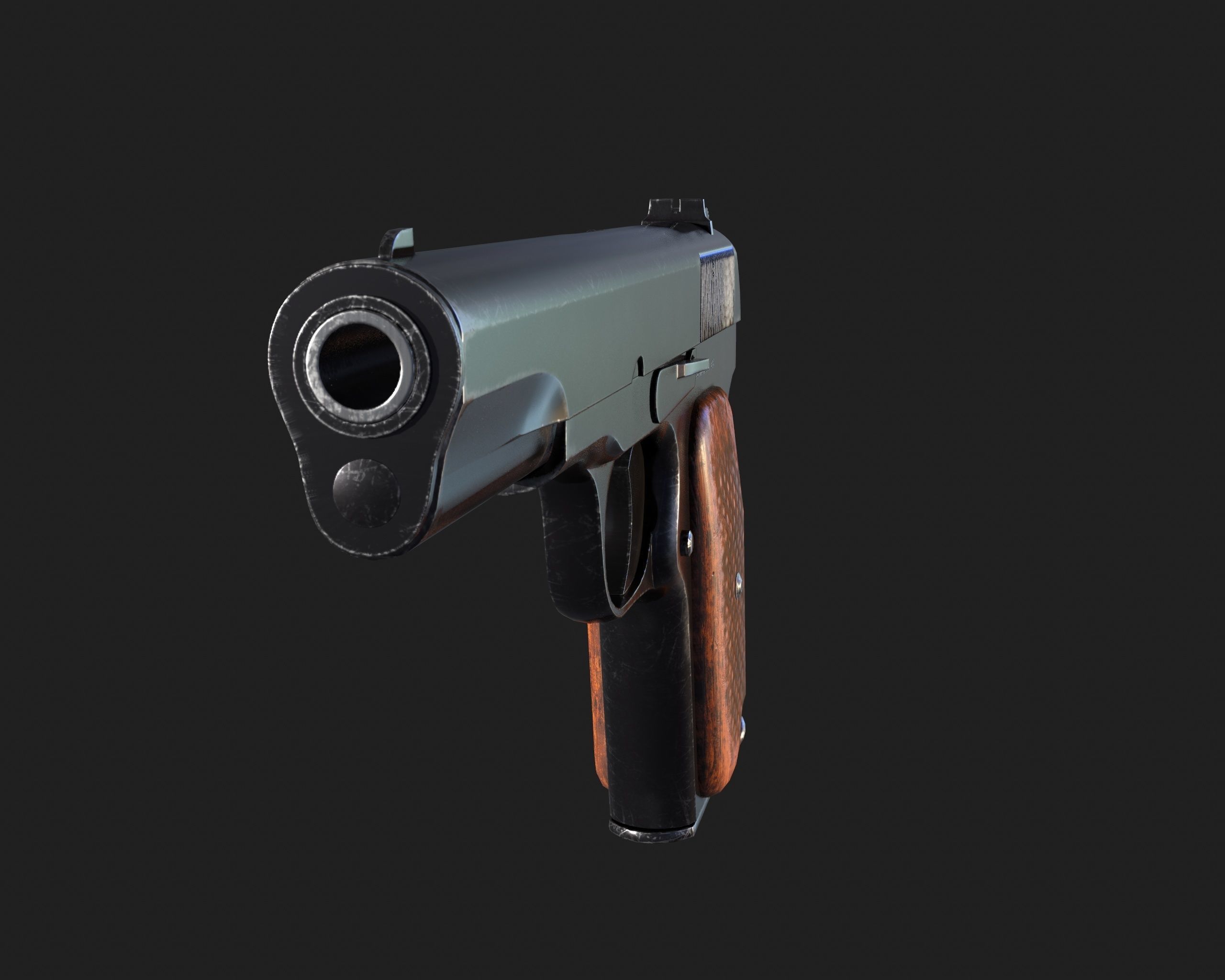 3D model TT Pistol VR / AR / low-poly | CGTrader