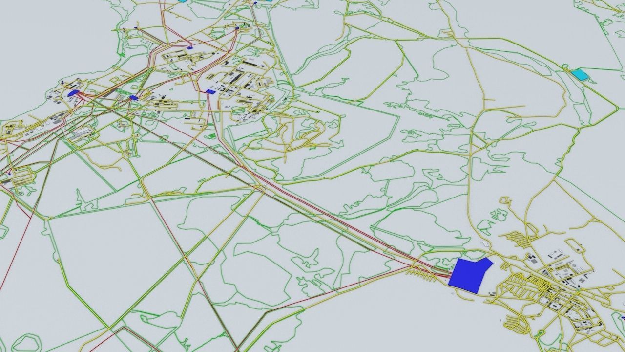 Kyshtym Mayak Nuclear Disaster Area 3D model | CGTrader