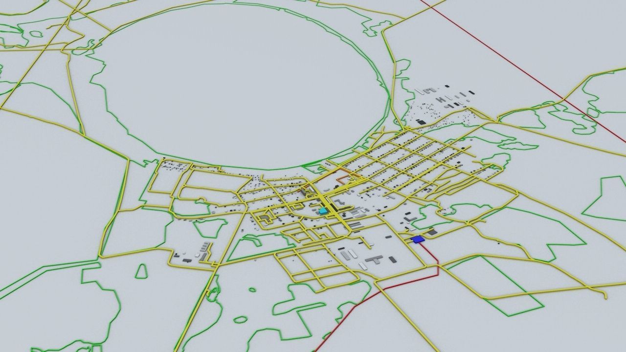 Kyshtym Mayak Nuclear Disaster Area 3D model | CGTrader