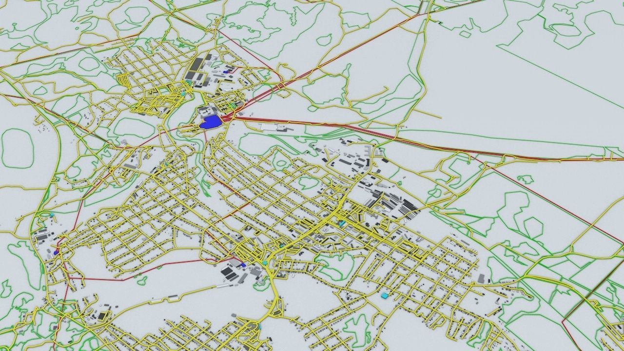 Kyshtym Mayak Nuclear Disaster Area 3D model | CGTrader