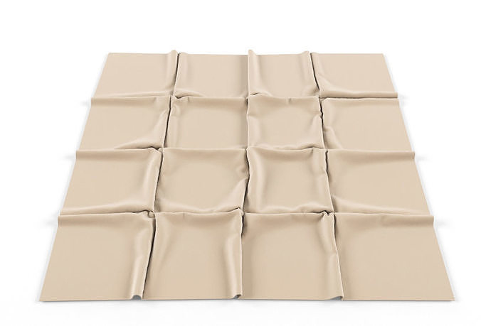 Folded rugs - carpets 3D model | CGTrader