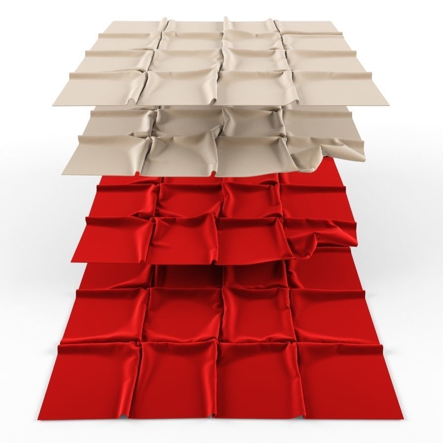 Folded rugs - carpets 3D model | CGTrader