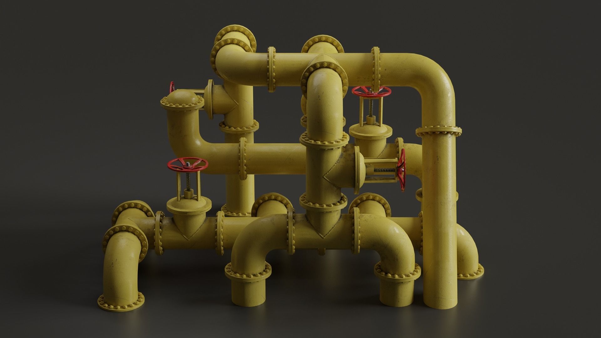 3D model Set of pipes VR / AR / low-poly | CGTrader