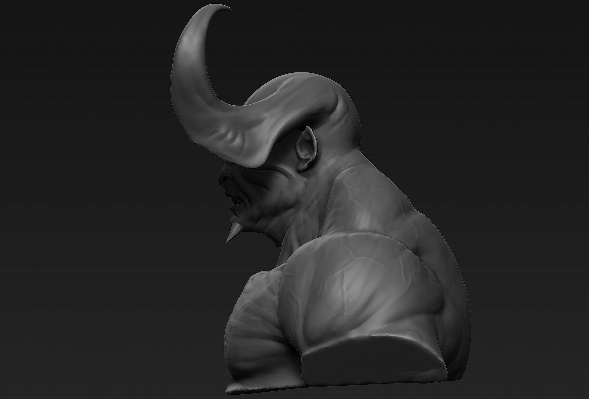 Demon Head 10 3D model | CGTrader