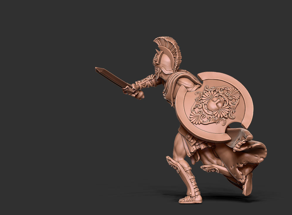 Greek - Deimos 35mm scale 3D model 3D printable | CGTrader