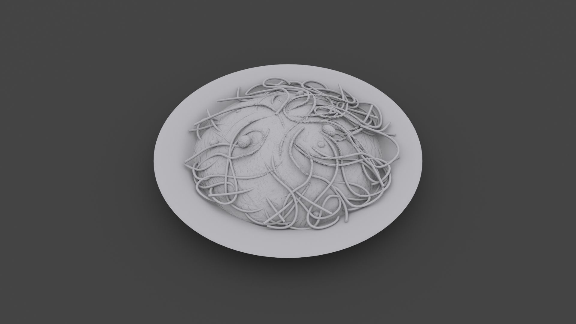 FOOD-009 Spaghetti 3D model | CGTrader