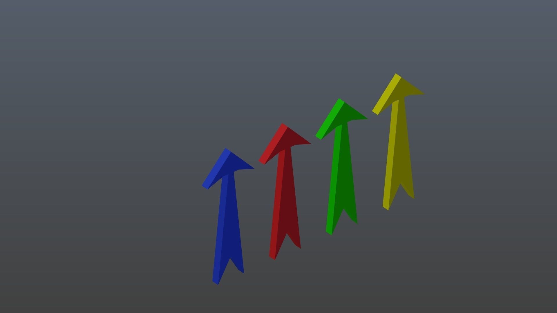 3D model Low poly arrow 36 VR / AR / low-poly | CGTrader