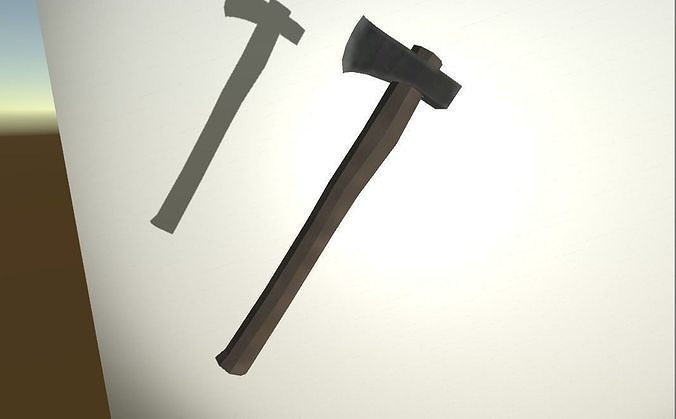 3D model Simple lumber axe model VR / AR / low-poly | CGTrader