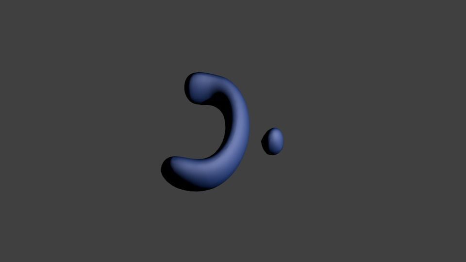 arabic alphabet ba hijaiyah 3D model | CGTrader
