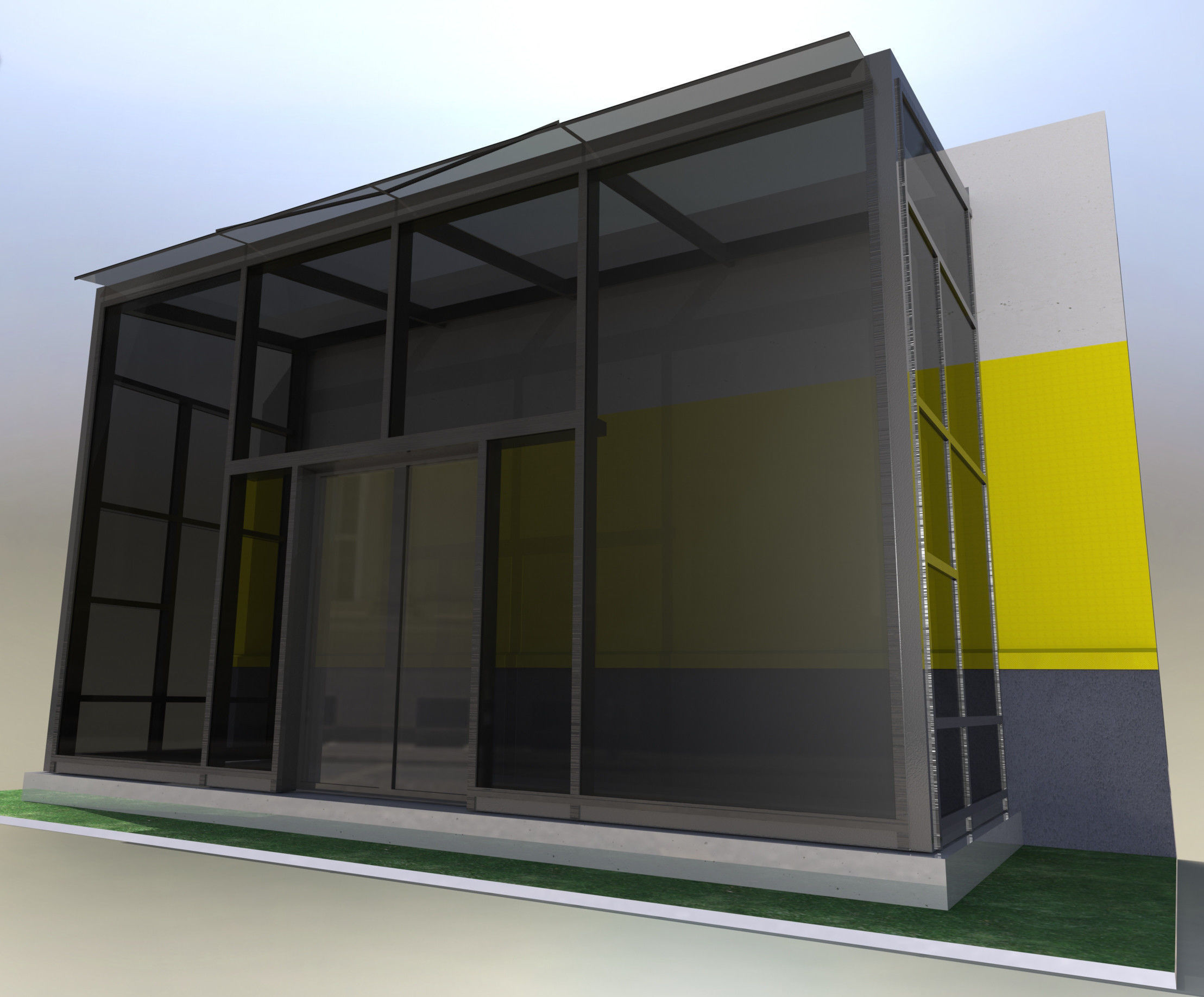 Entrance vestibule 3D model | CGTrader