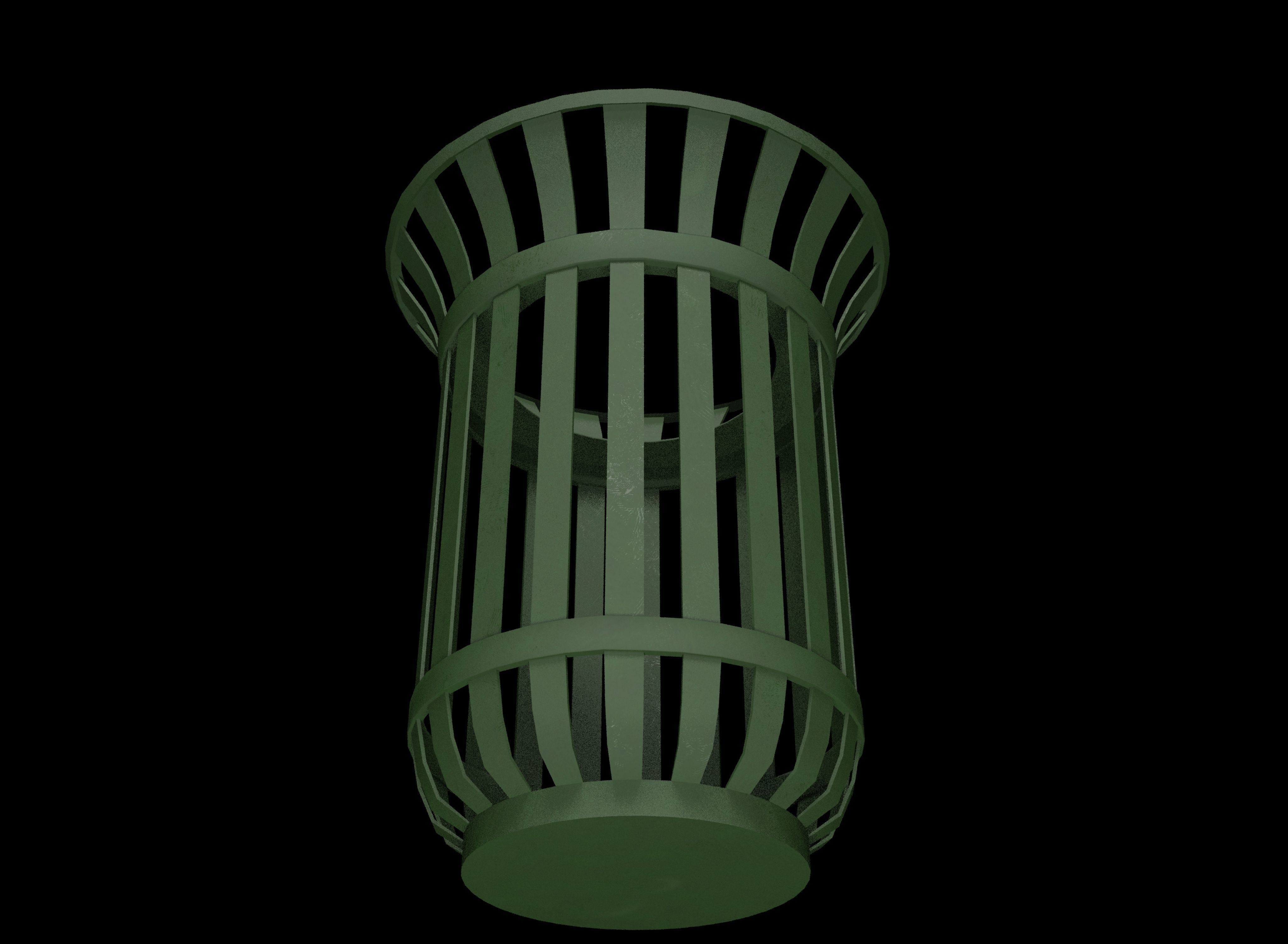 3D model Trash can VR / AR / low-poly | CGTrader