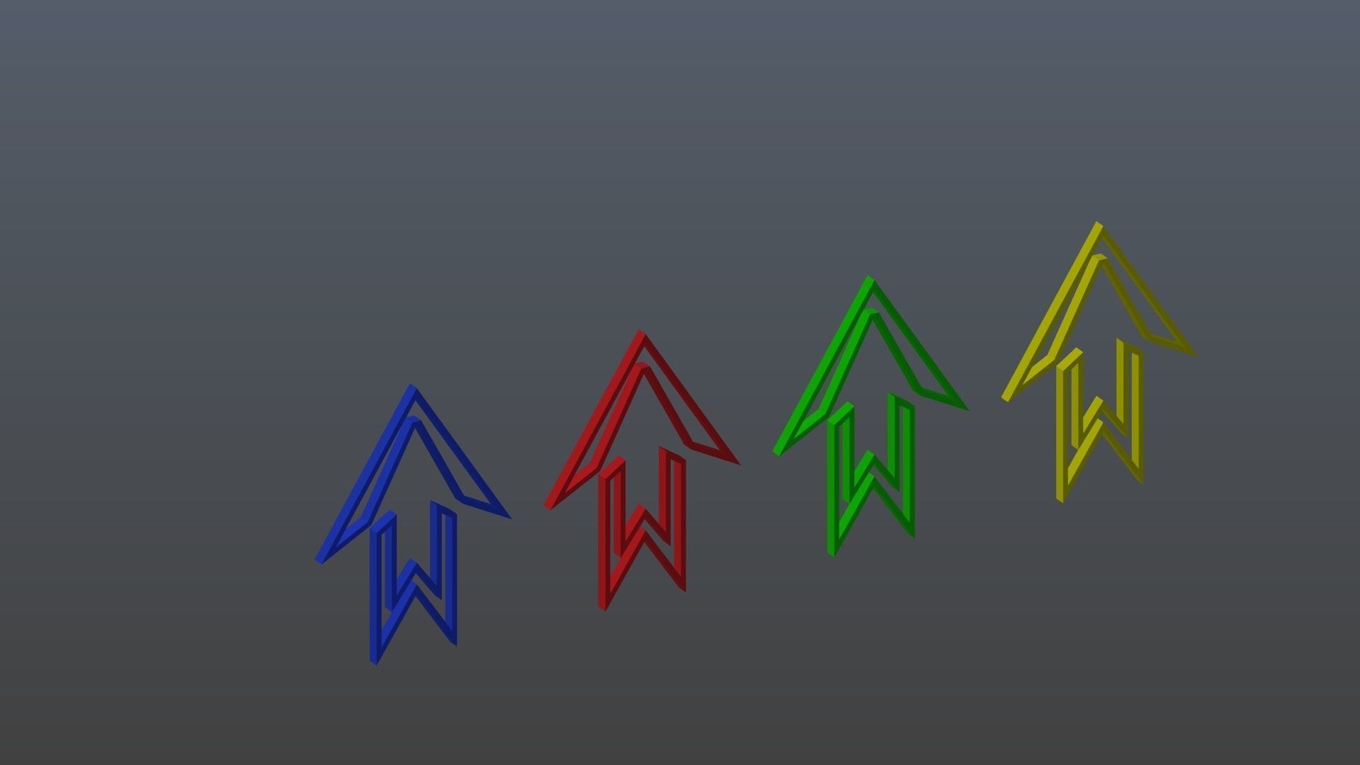 3D model Low poly arrow 41 VR / AR / low-poly | CGTrader