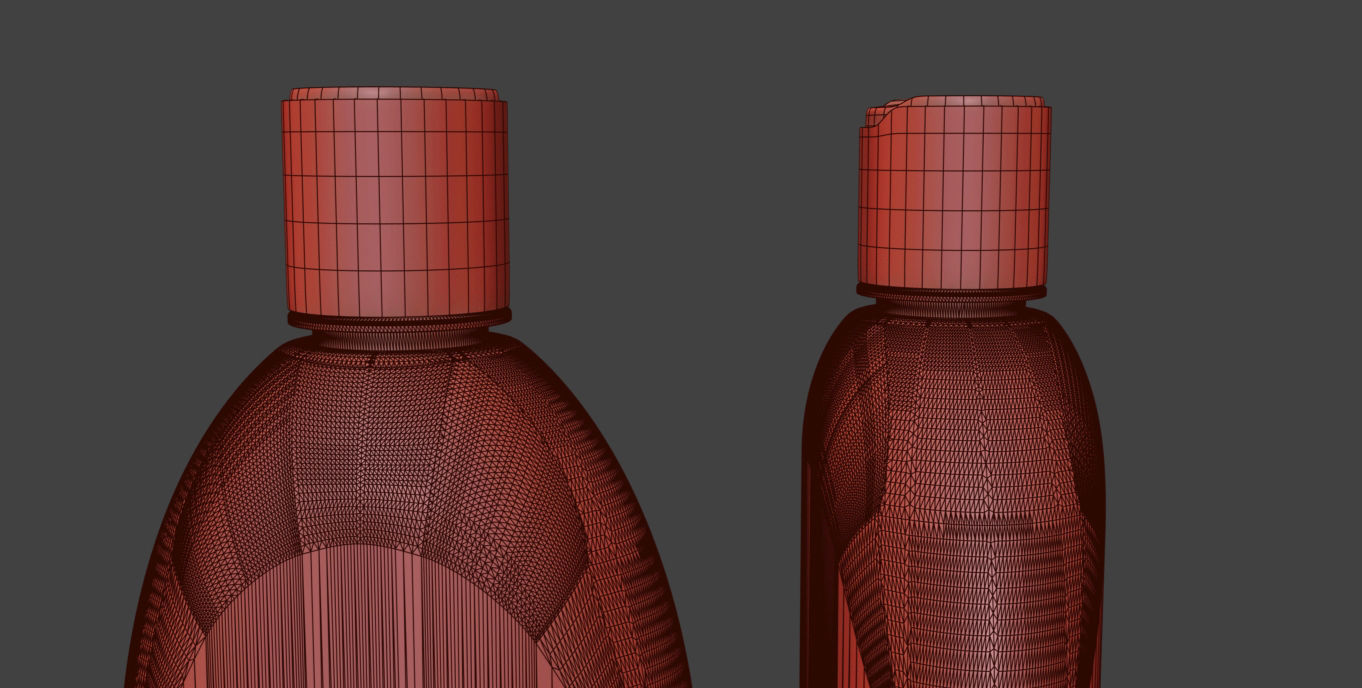 Shampoo bottle 3D model | CGTrader