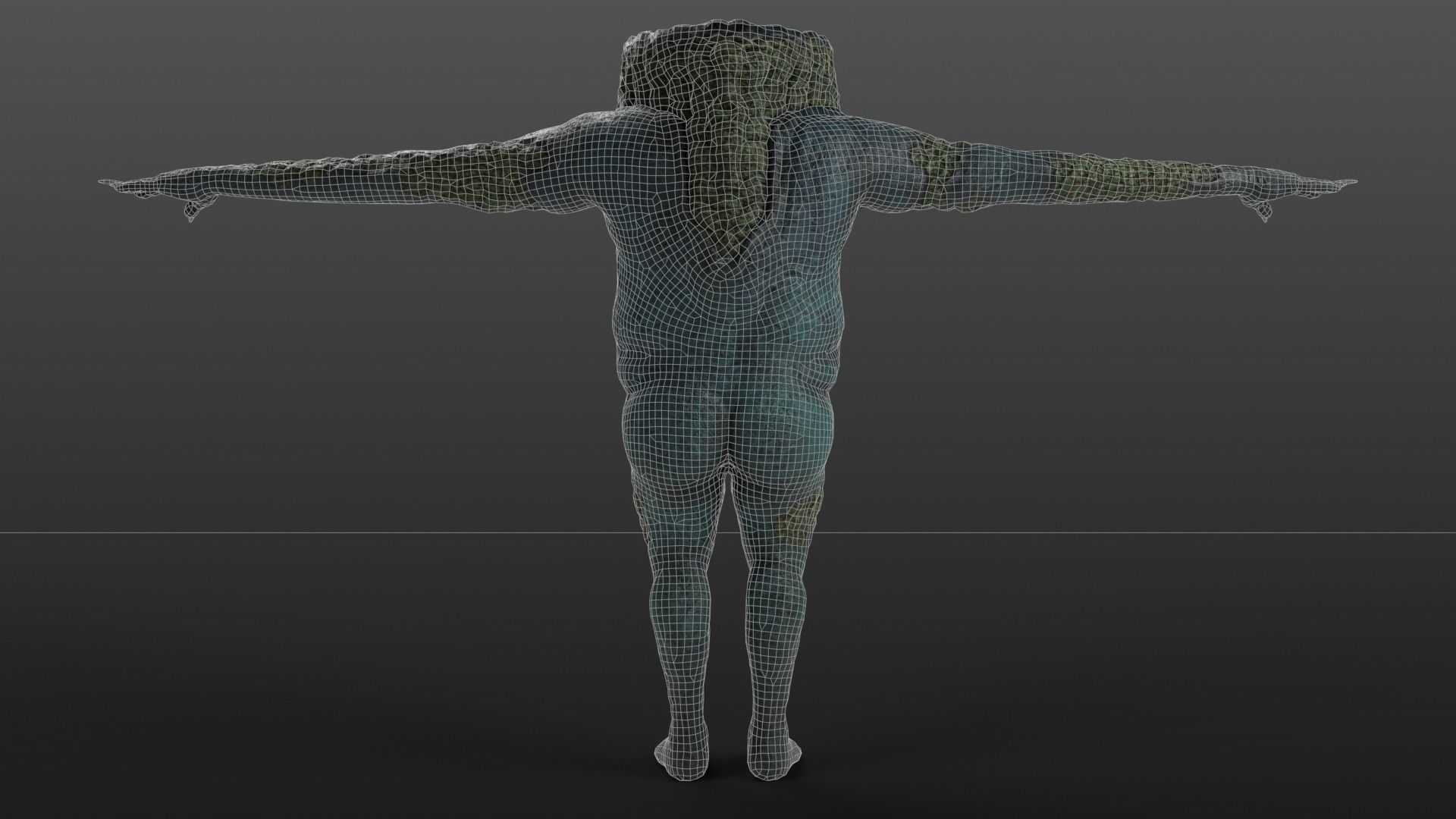 3D model Clawed Frogman VR / AR / low-poly | CGTrader