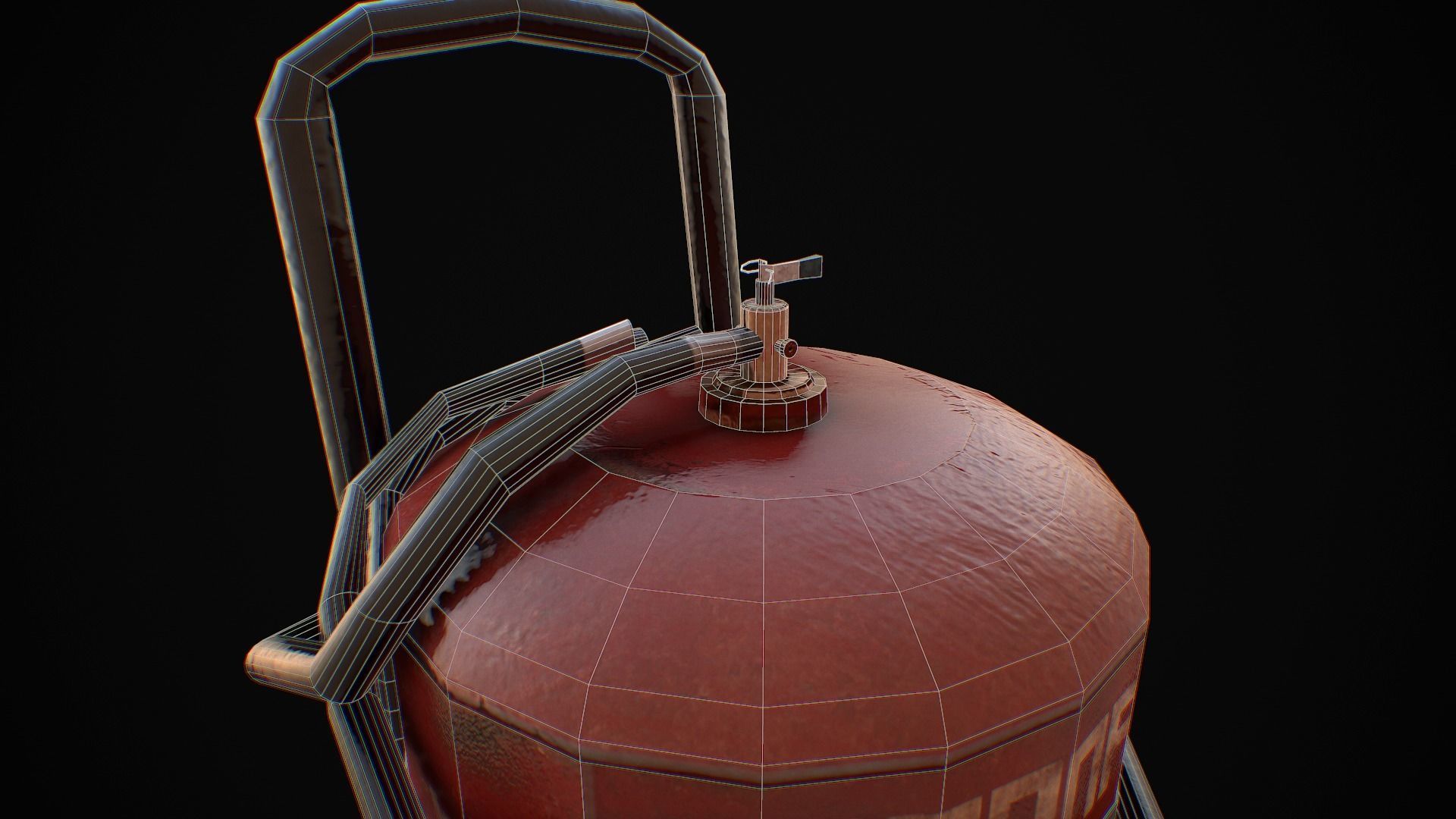 Gas - Propane balloon - Game Props free VR / AR / low-poly 3D model ...