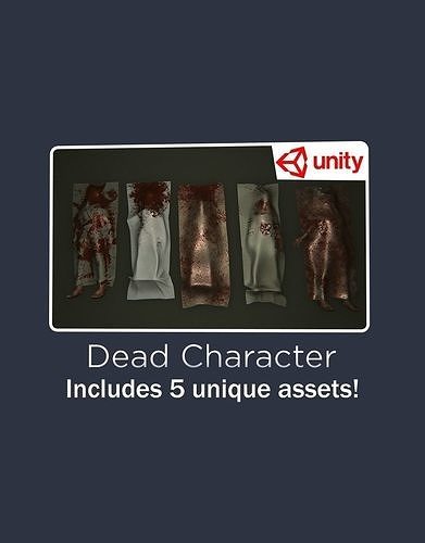 3D model Dead Man Low-poly 3D model VR / AR / low-poly | CGTrader