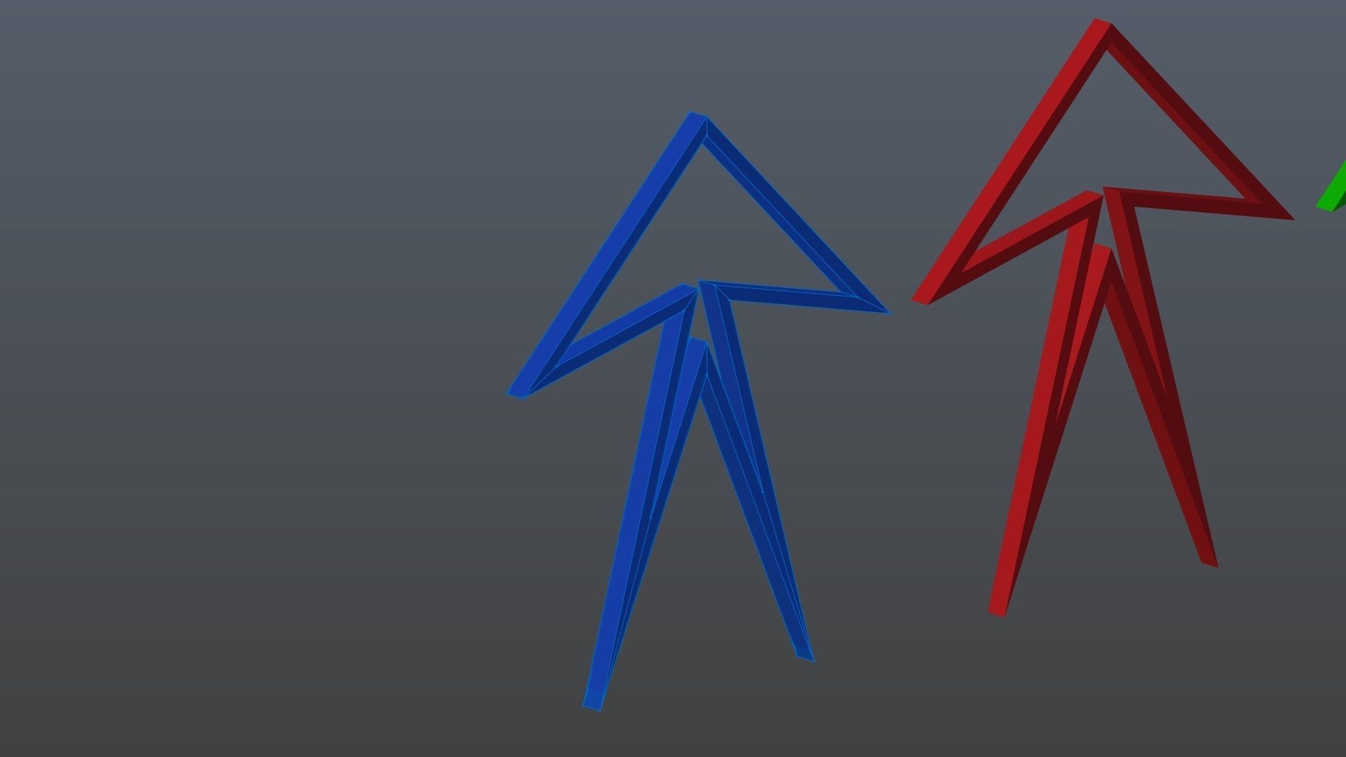 3D model Low poly arrow 43 VR / AR / low-poly | CGTrader