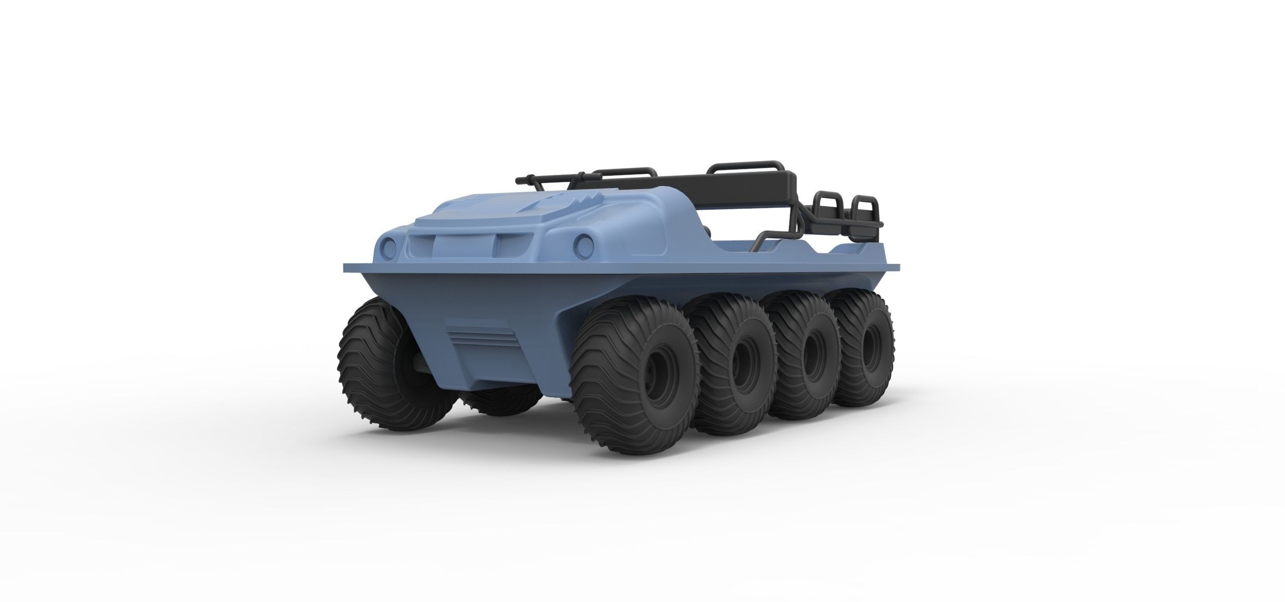 Diecast Argo 750 HD 8x8 Scale 1 to 18 3D model 3D printable | CGTrader