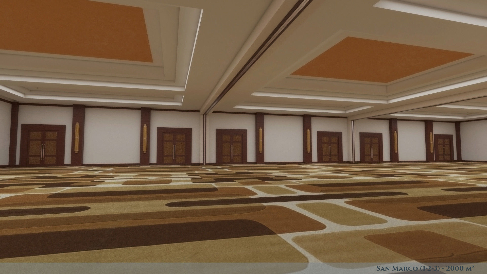 Congress Center 3D model | CGTrader