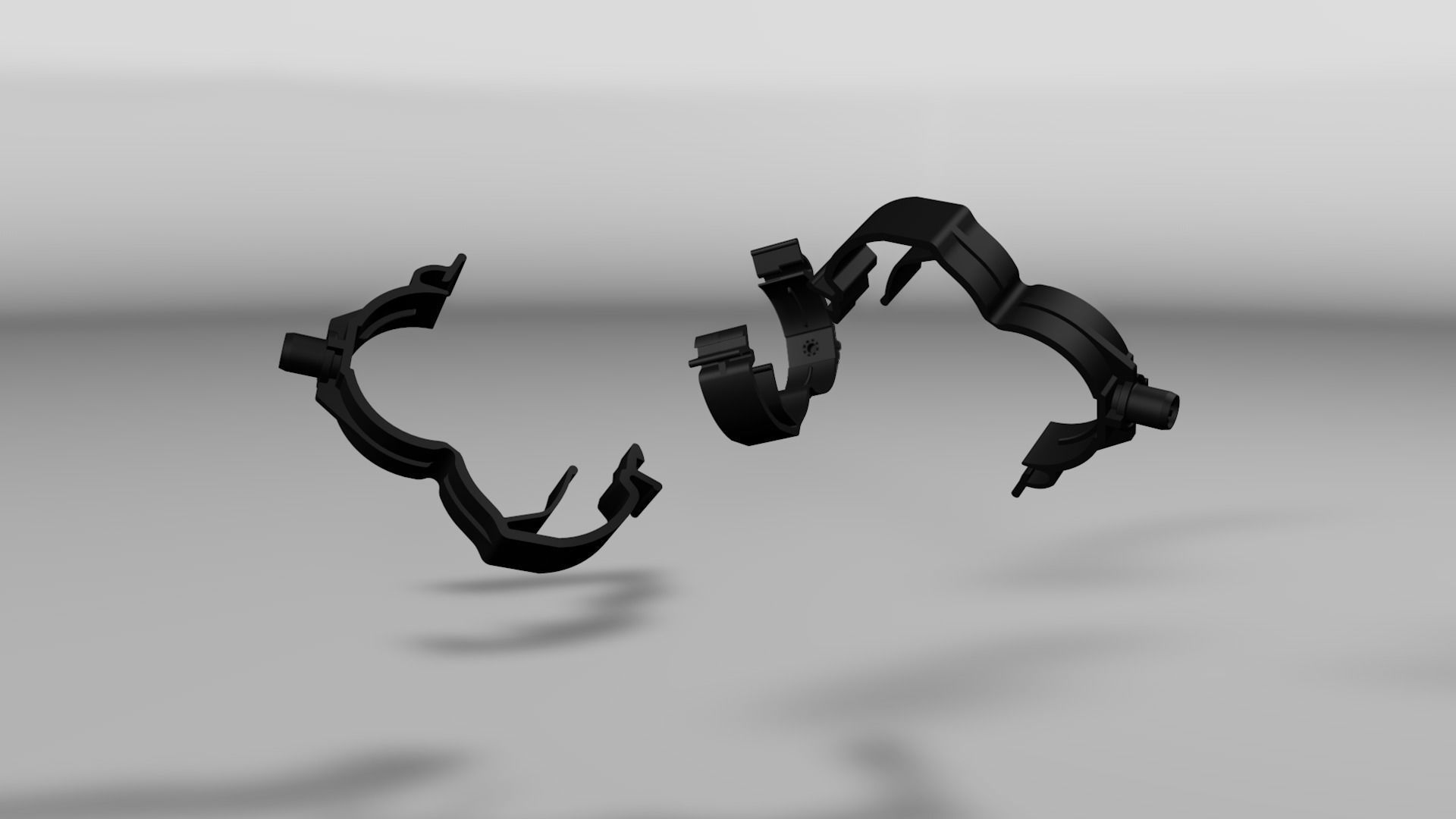 3D model Clip clamp and anchor VR / AR / low-poly | CGTrader