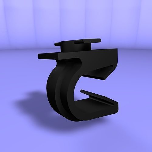 3D model Twist and lock clip VR / AR / low-poly | CGTrader