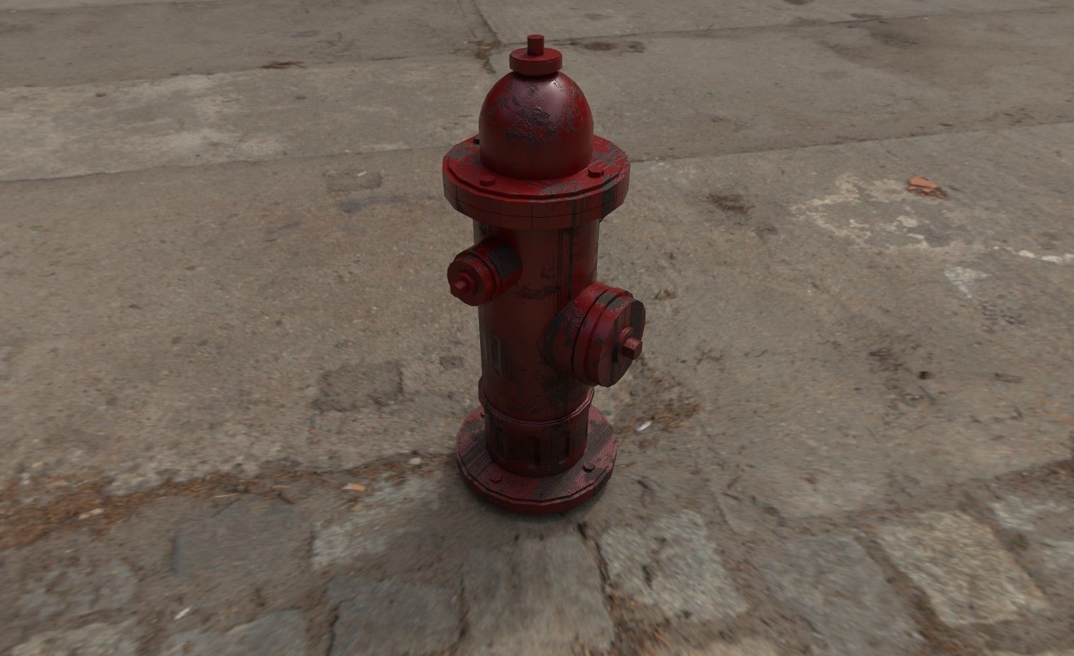 3D model Fire Hydrant PBR Game Ready Low-poly 3D model VR / AR / low-poly | CGTrader