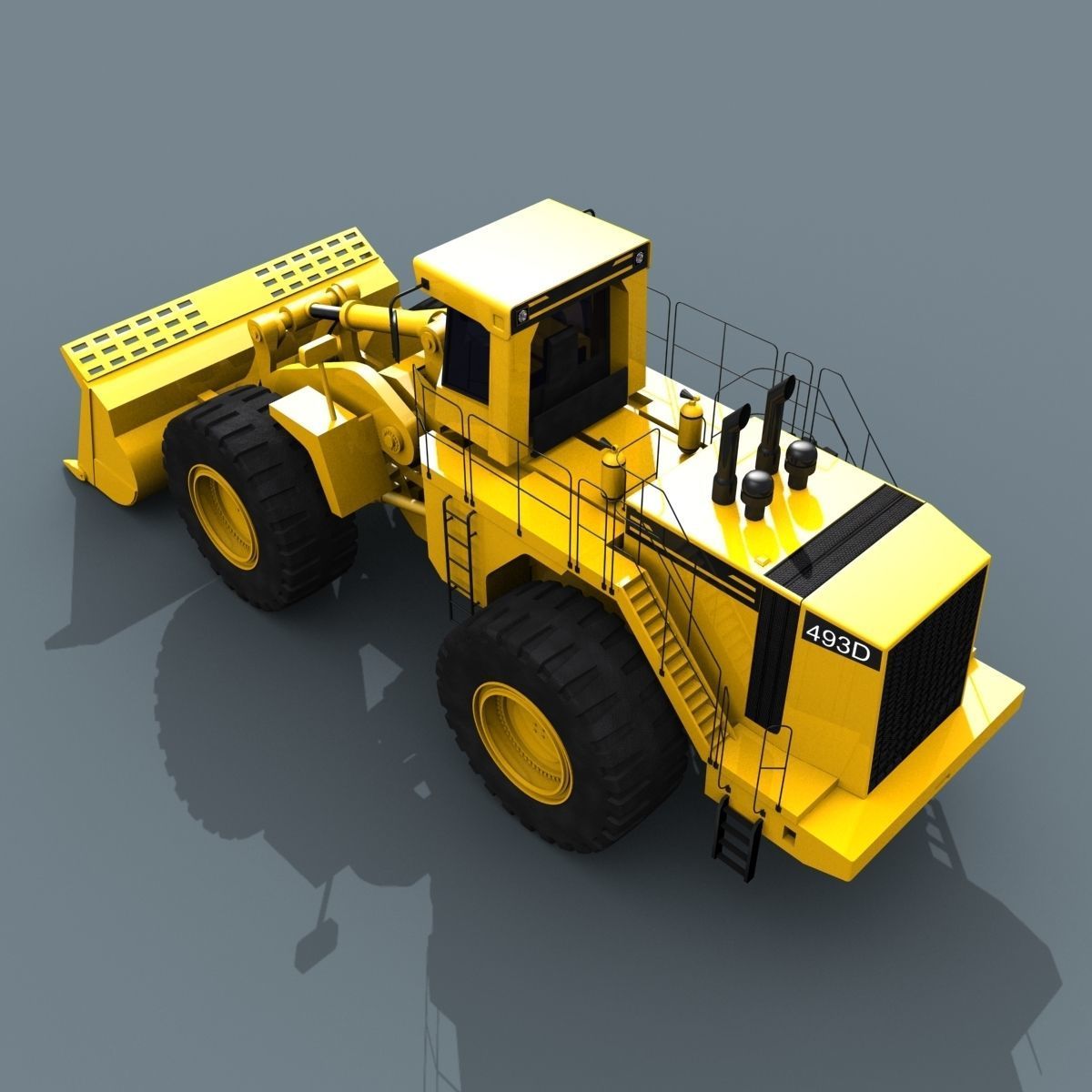 Your Mining loader - 3d animated loader model 3D model animated | CGTrader
