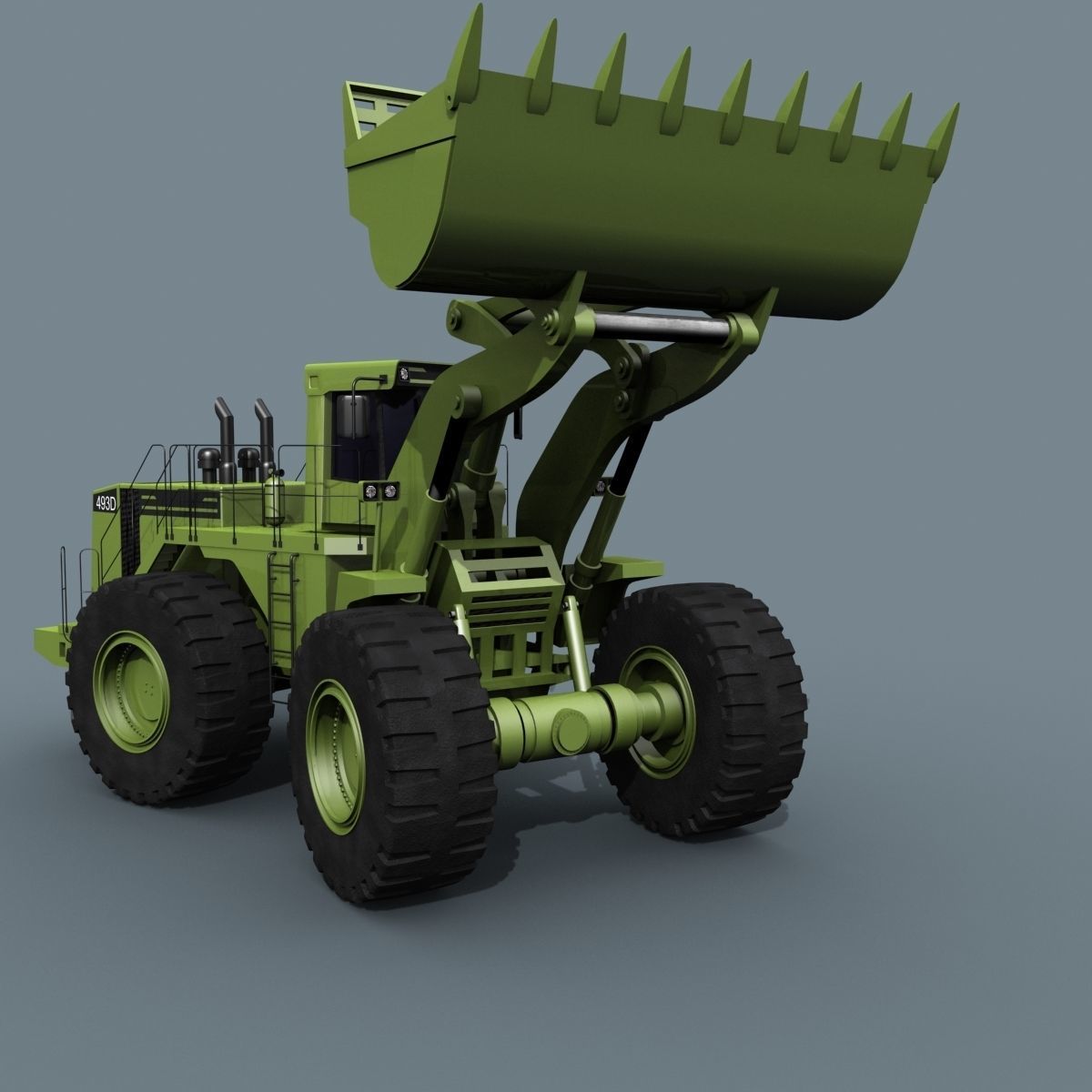 Your Mining loader - 3d animated loader model 3D model animated | CGTrader