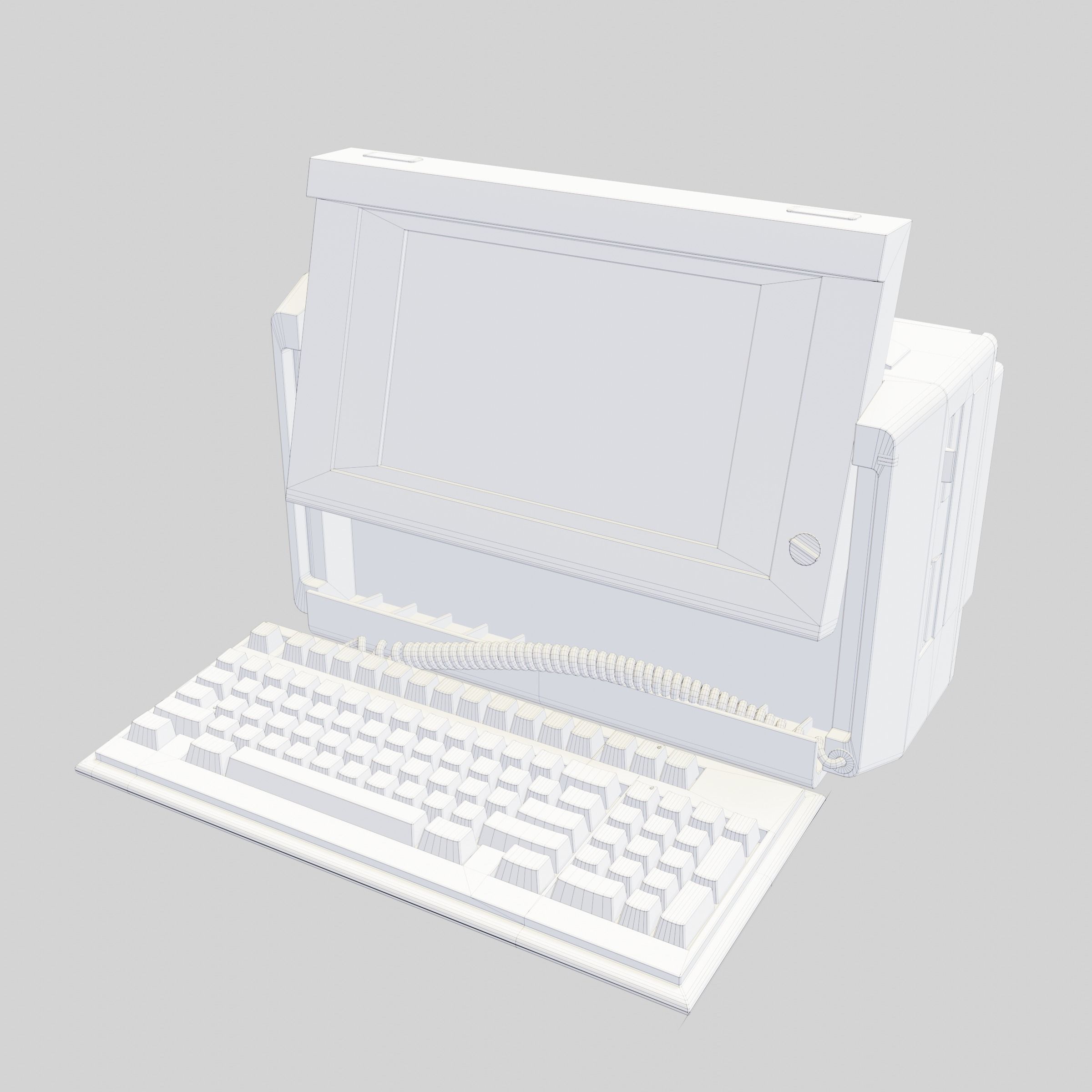 BM86 Portable PC free 3D model | CGTrader