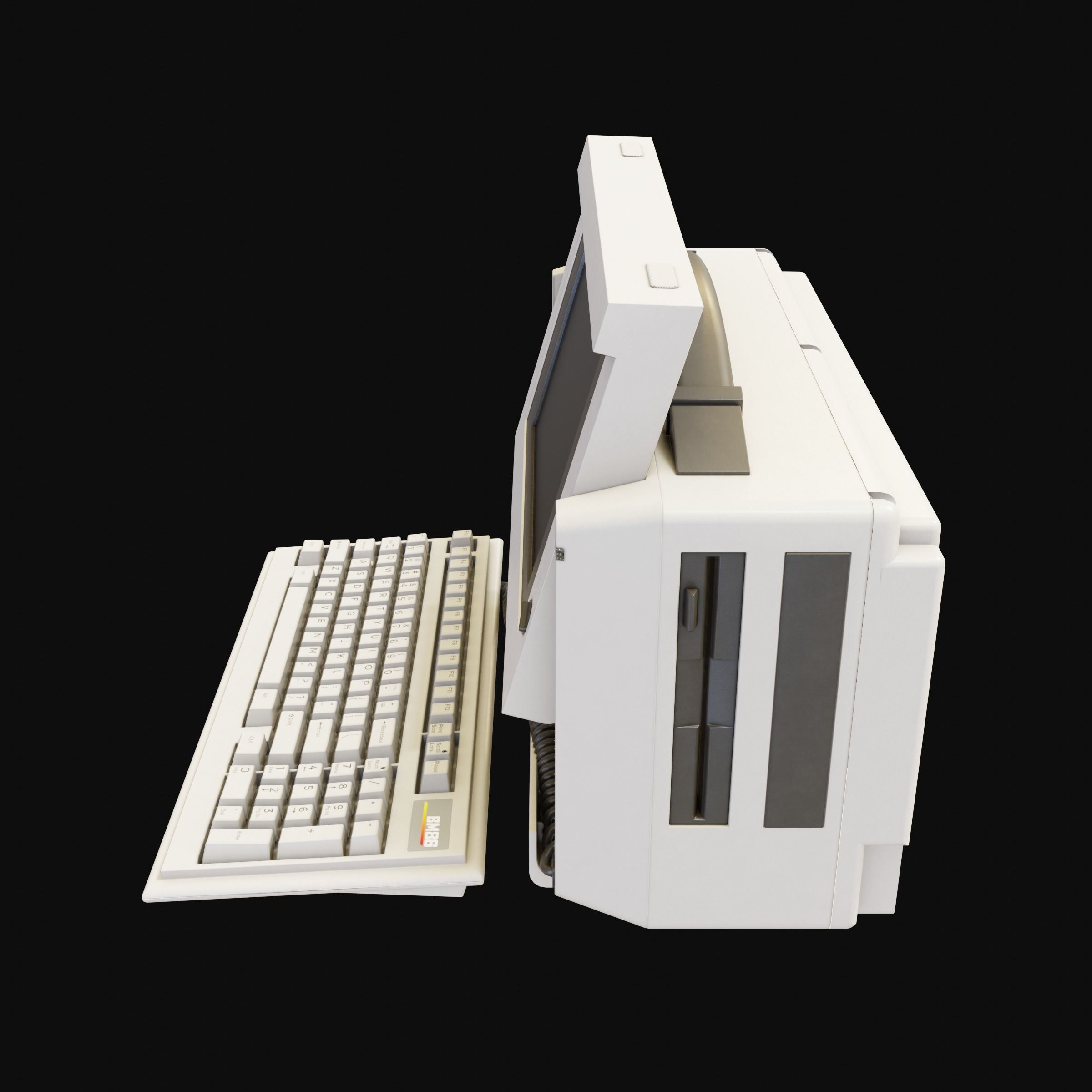 BM86 Portable PC free 3D model | CGTrader