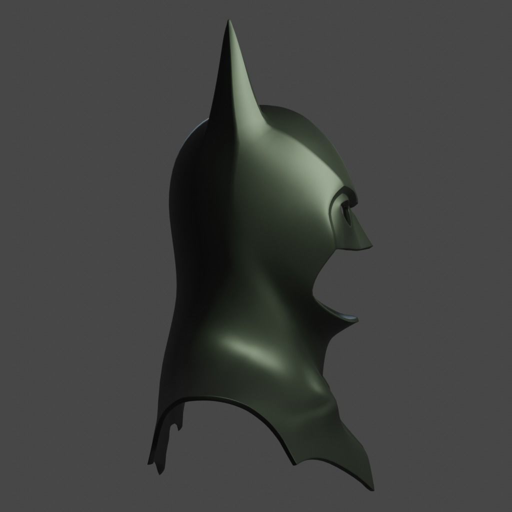 Batman Cowl 3D model | CGTrader
