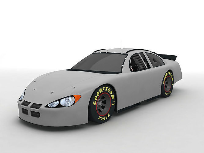 2004 Dodge Intrepid Stock Car NASCAR 3D model | CGTrader