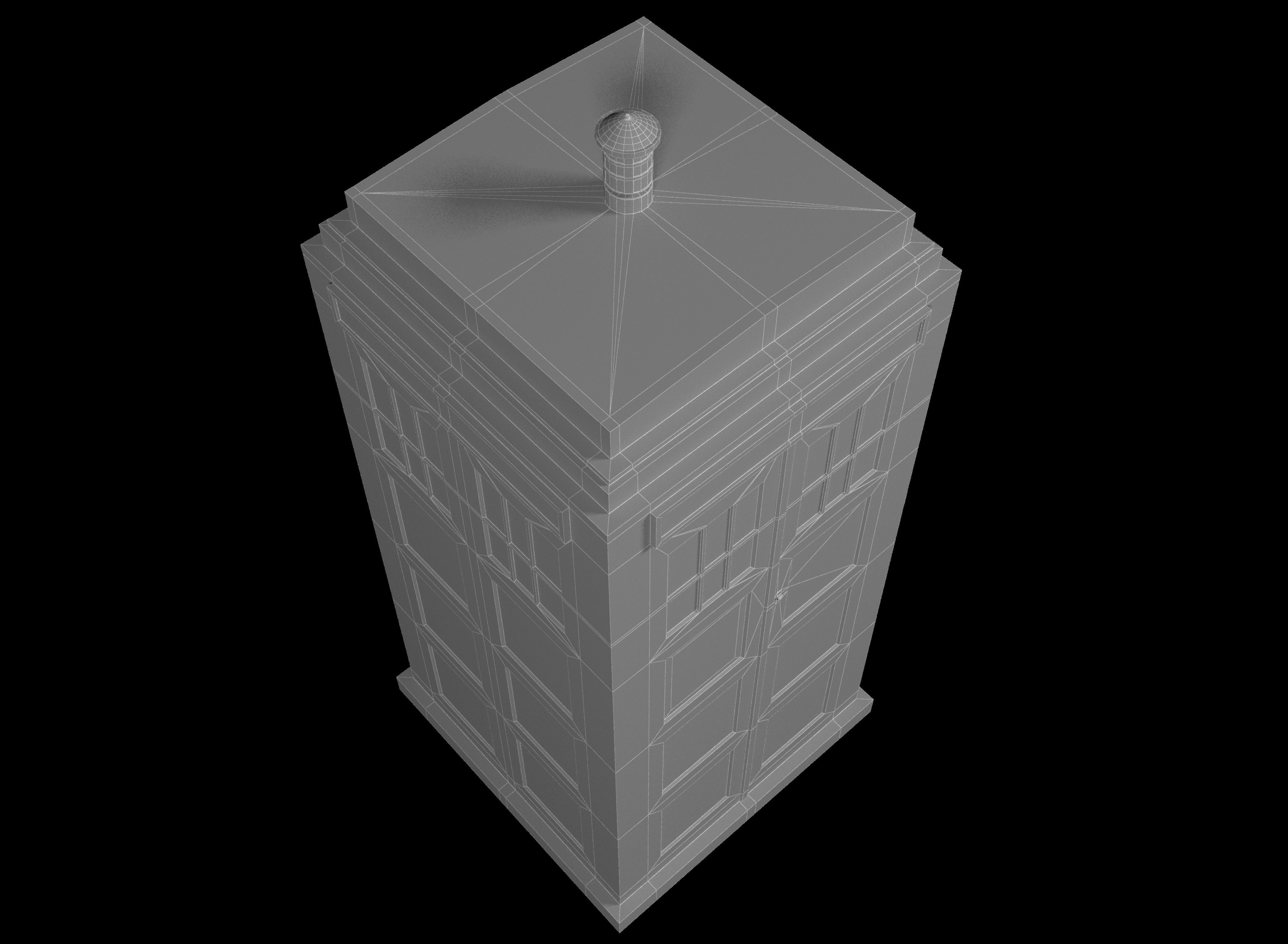 3D model Police box VR / AR / low-poly | CGTrader