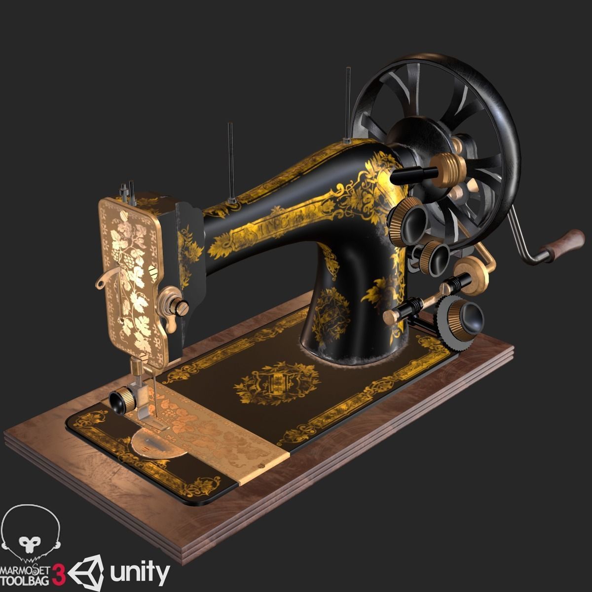 3D model Antique Collections PBR VR / AR / low-poly | CGTrader