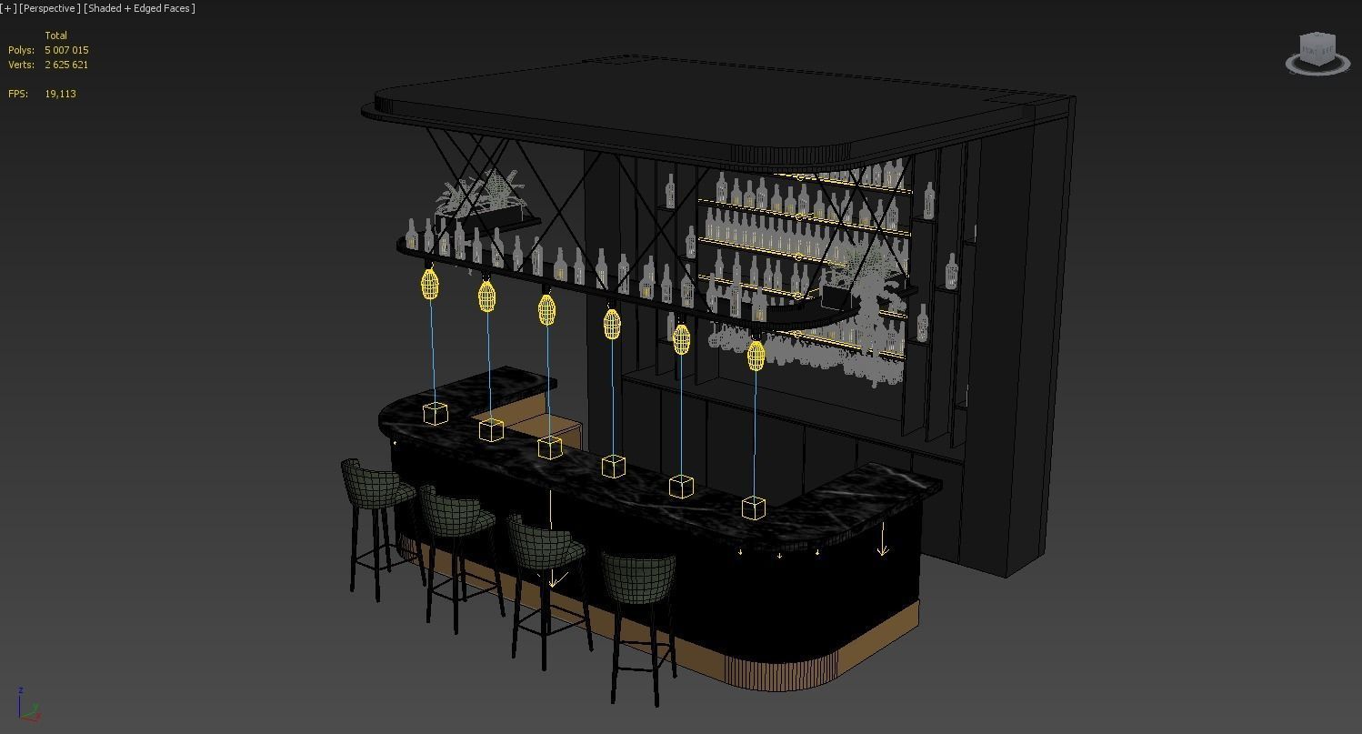 Bar Collection 3 3D model | CGTrader