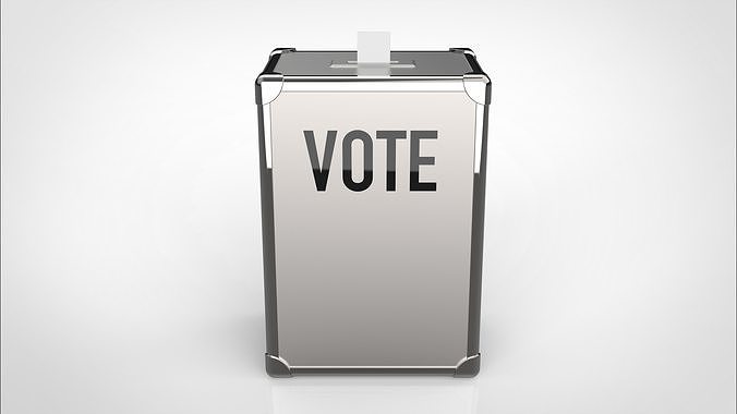 ballot box 3D model | CGTrader