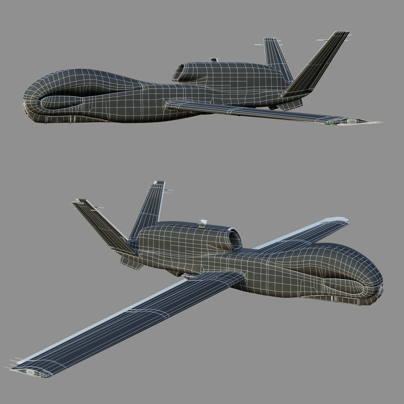 Global Hawk RQ-4A 3D model | CGTrader