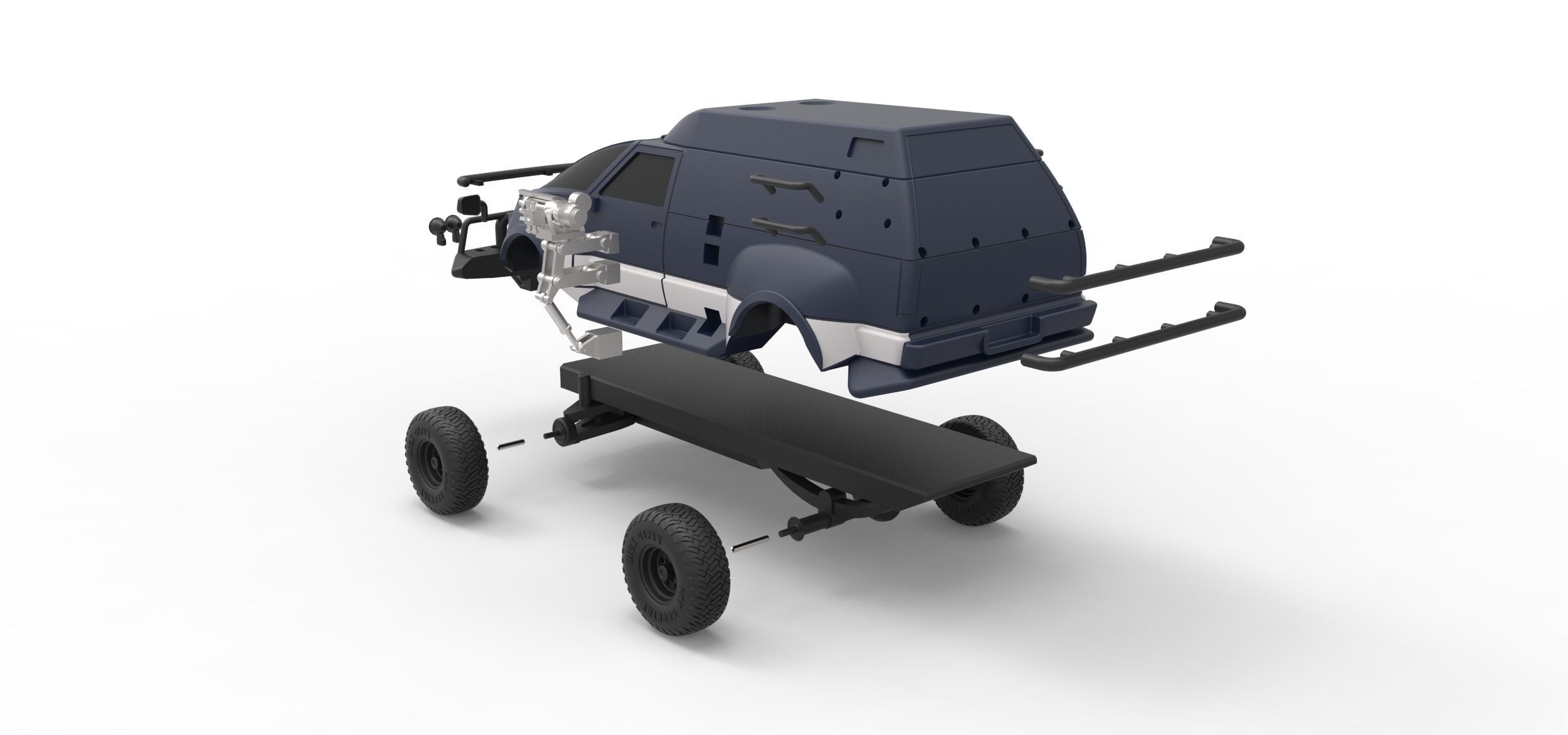 Diecast model RV from Hell from Tango and Cash Scale 1 to 24 3D model ...