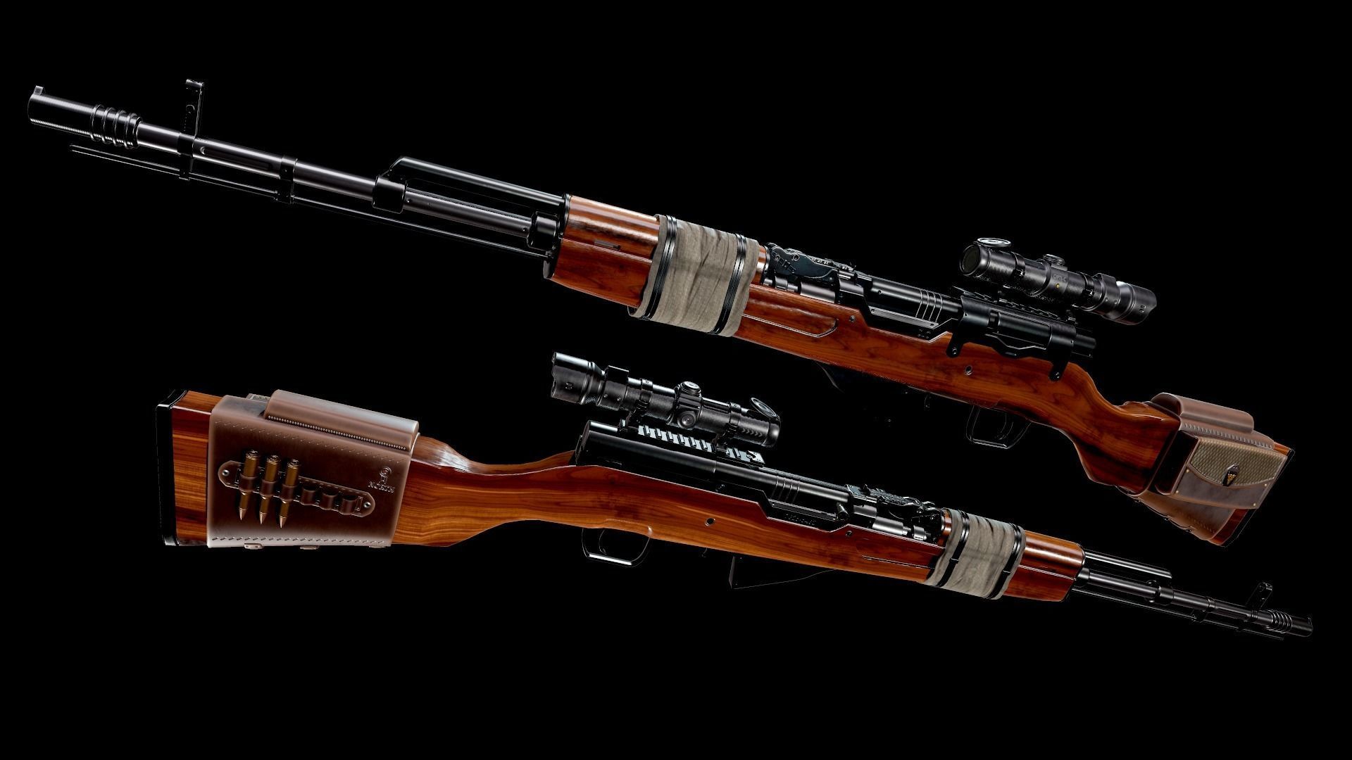 3D model Battle Rifle - SKS VR / AR / low-poly | CGTrader