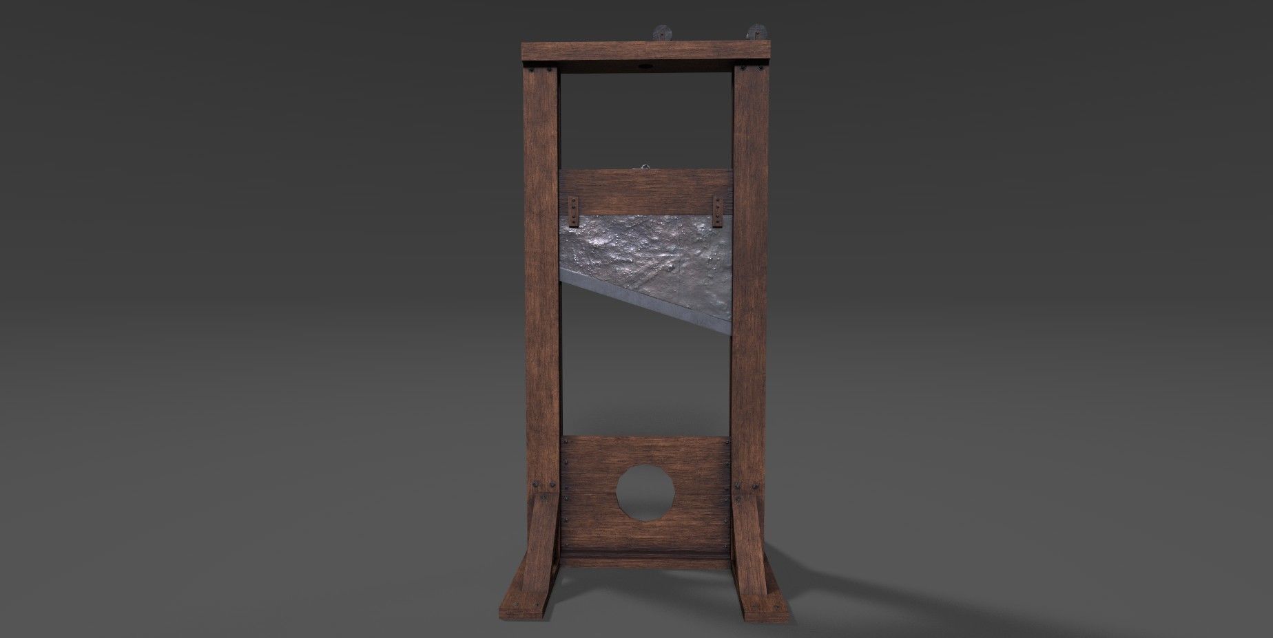 Guillotine free VR / AR / low-poly 3D model | CGTrader