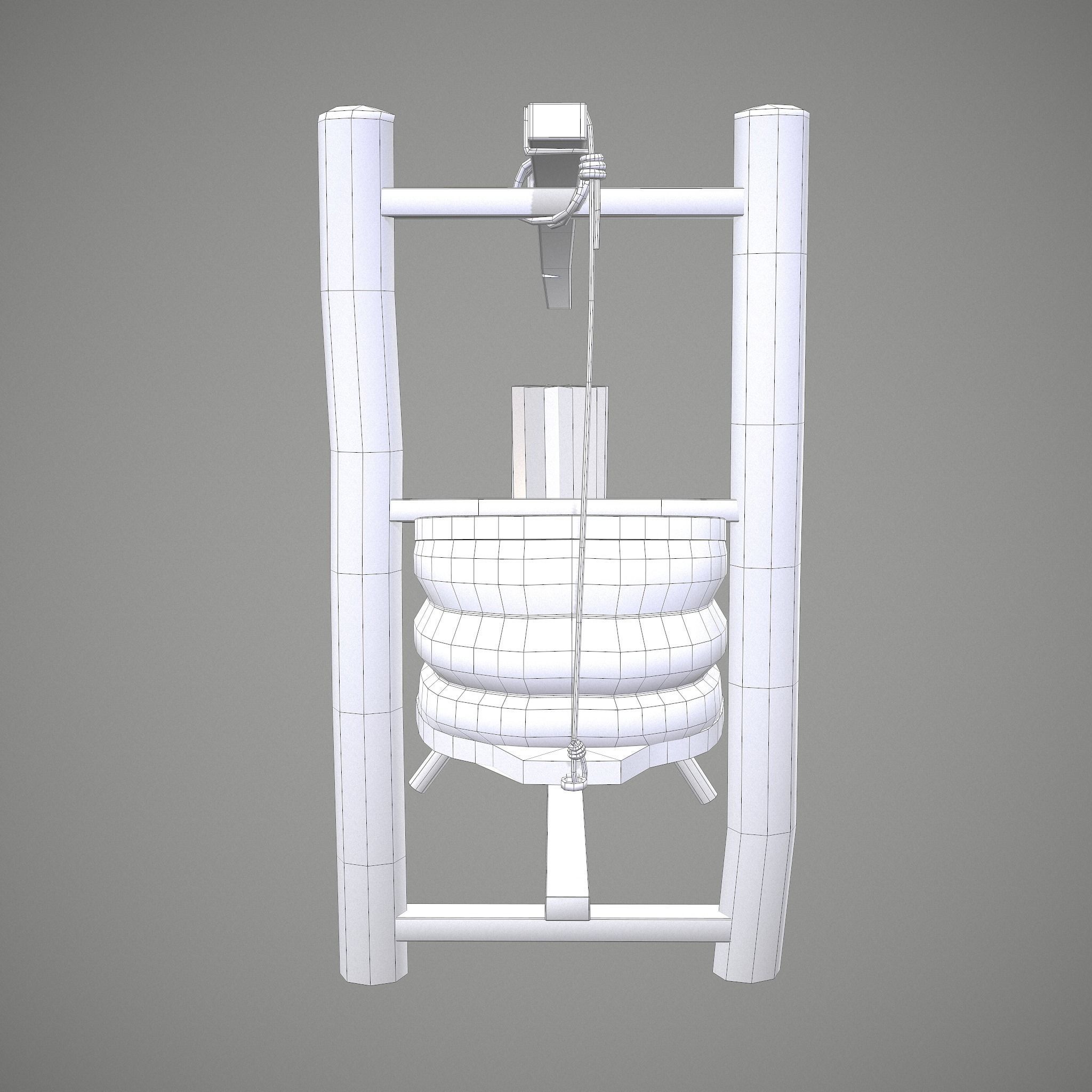 3D model Medieval Bellows VR / AR / low-poly rigged animated | CGTrader