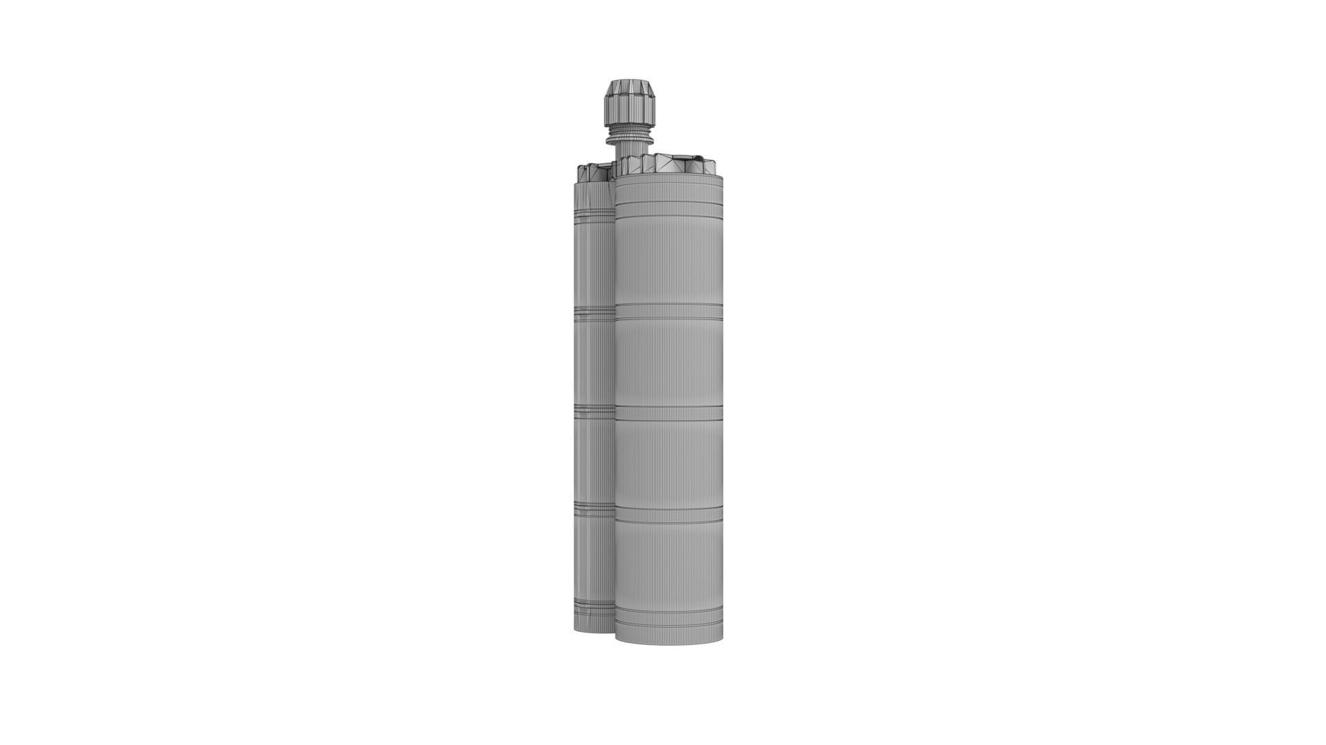 Collection of 17 industrial buckets tubes and cans 3D model | CGTrader