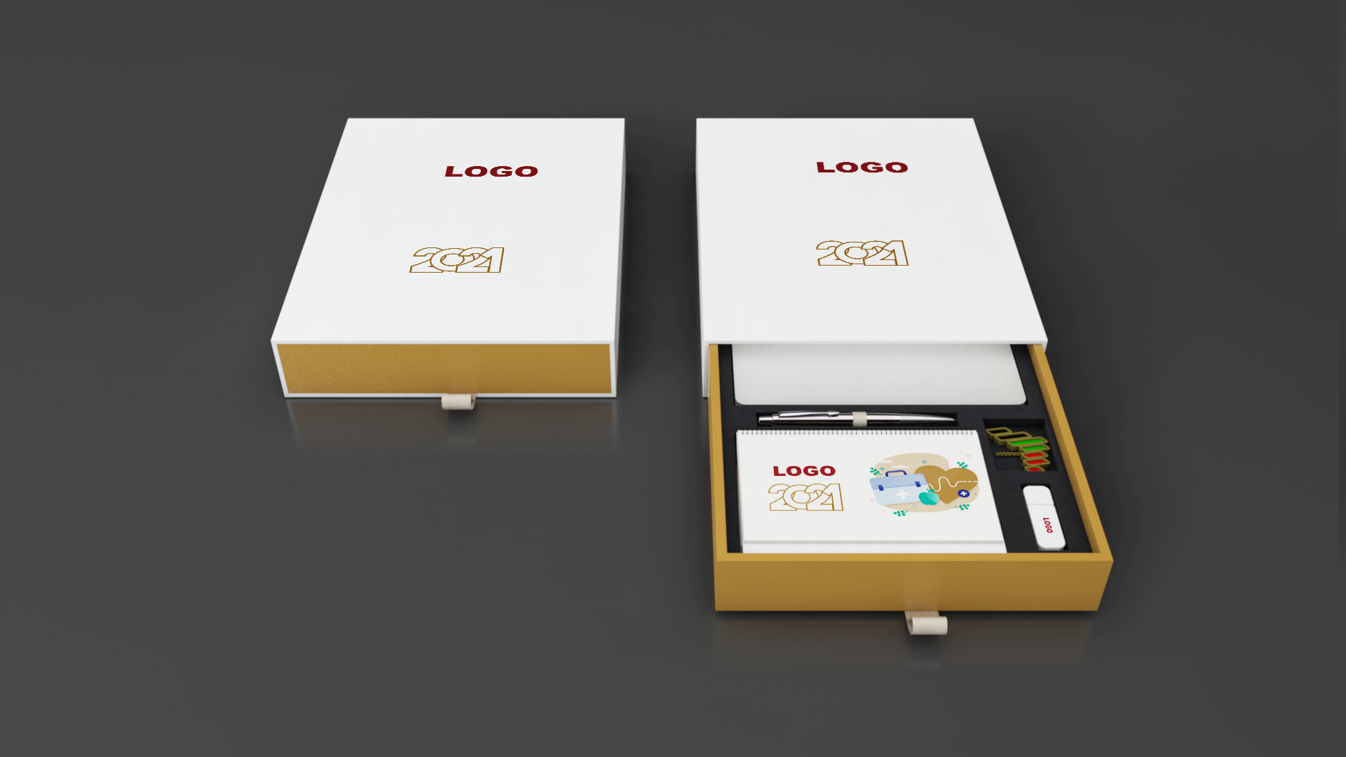 Vip Gift Box 3D model | CGTrader