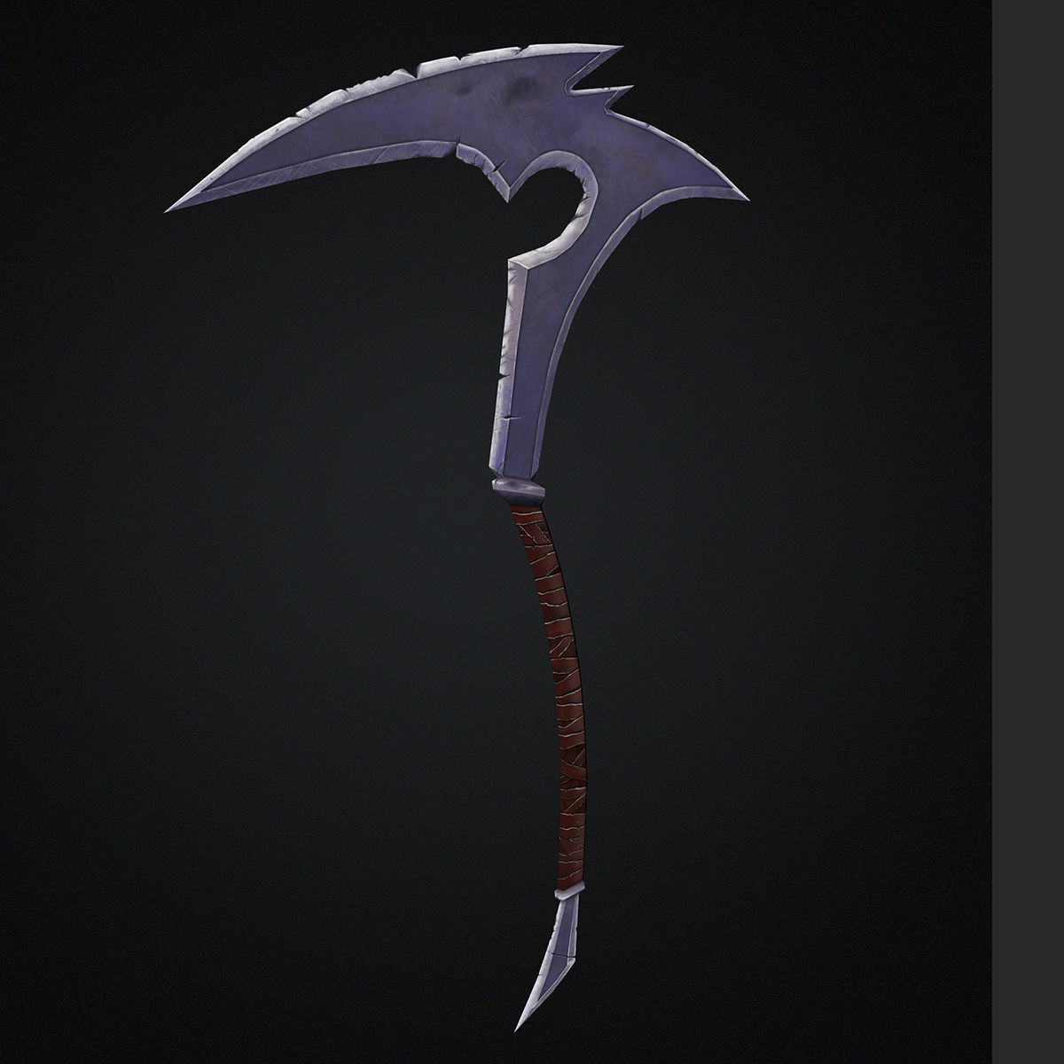 3D model Scythe VR / AR / low-poly | CGTrader